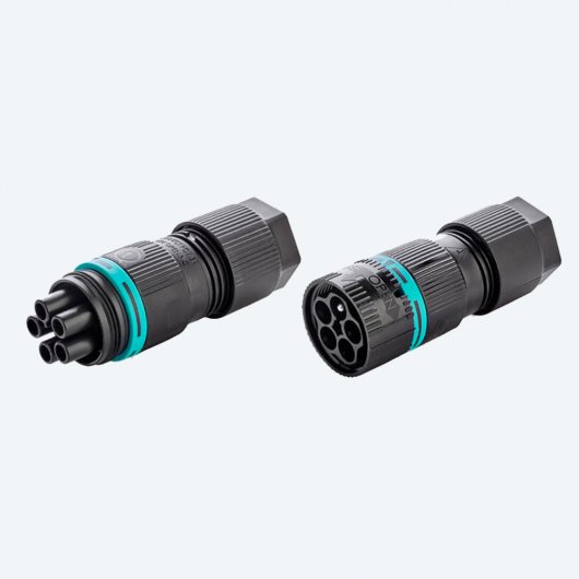 Base Automação - Conector de 5 vias desconectável