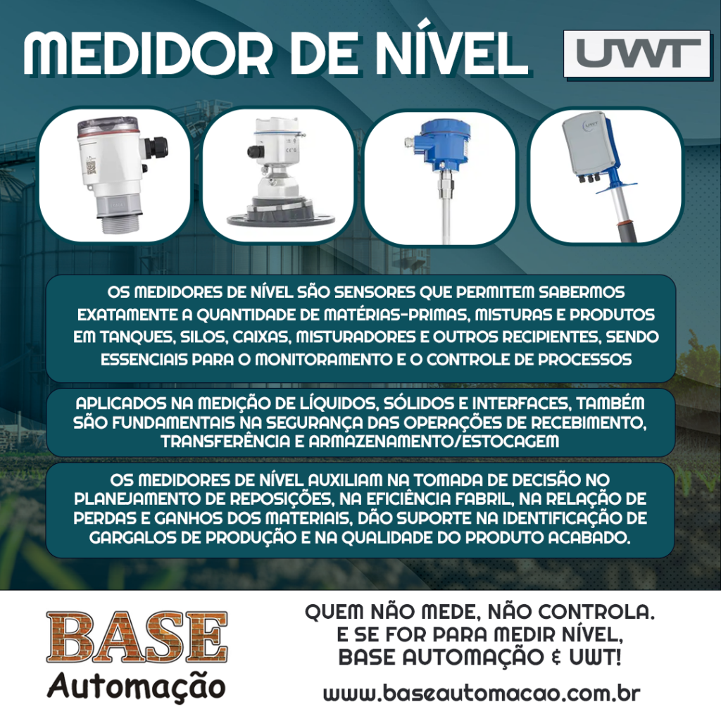Base Automação - Medição de nível, um aliado para o controle de ...